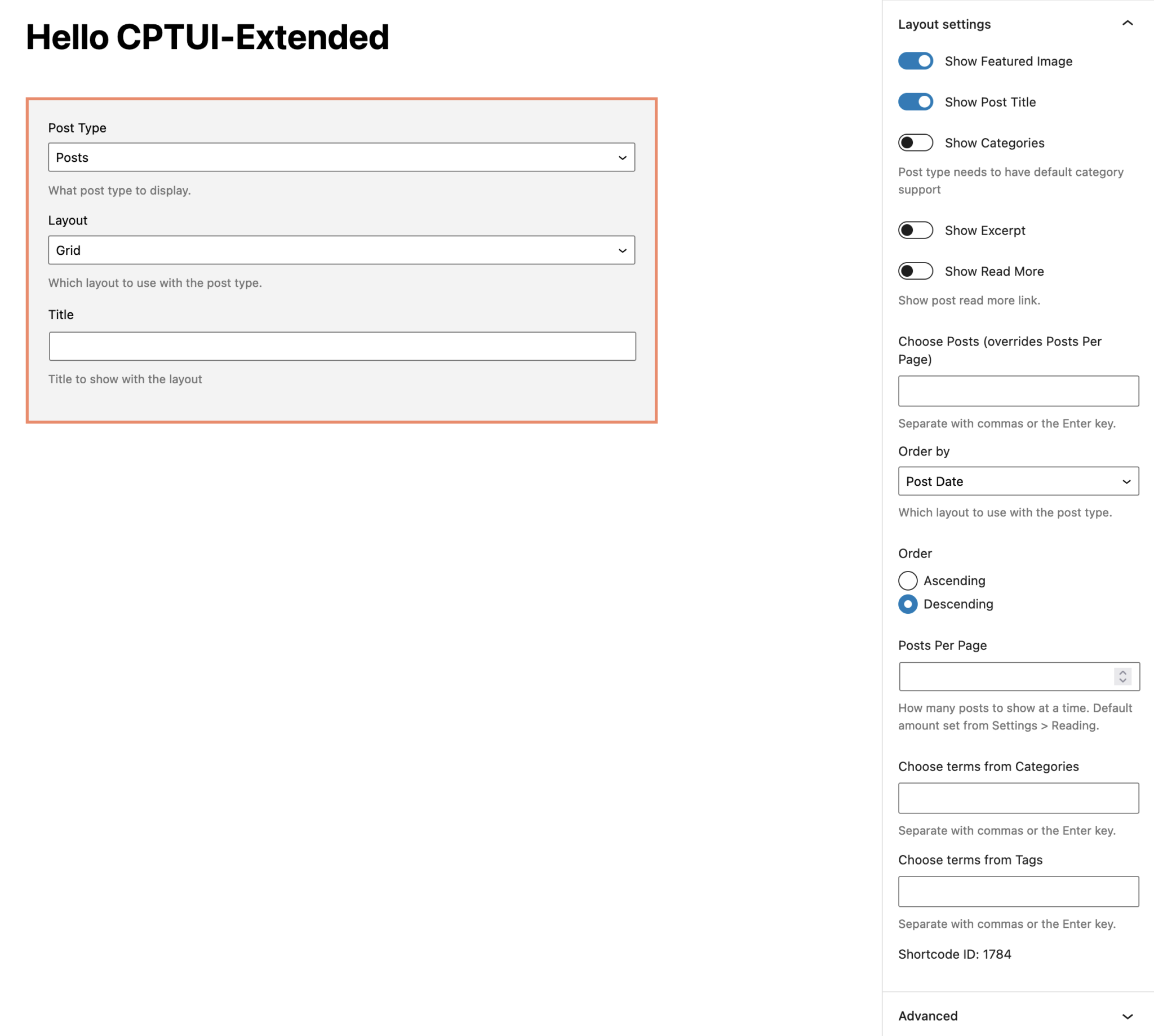 Grid Layout Pluginize Docs